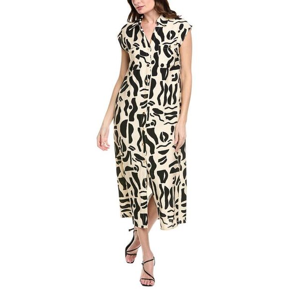 ANNA KAY | Dresses | Anna Kay Womens Isabella Shirtdress Beige | Poshmark